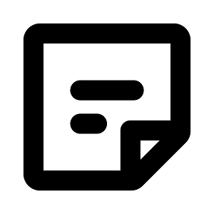 Note icon. Free download transparent .PNG | Creazilla