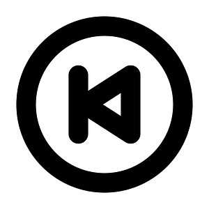 Skip-back-circle icon. Free download transparent .PNG | Creazilla