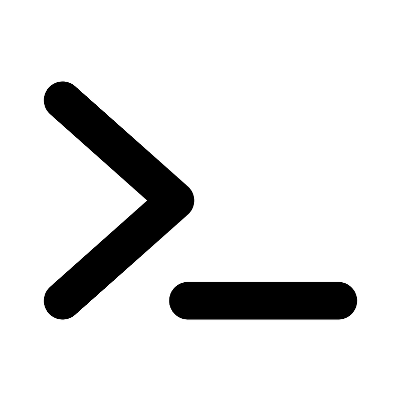 Terminal icon. Free download transparent .PNG | Creazilla