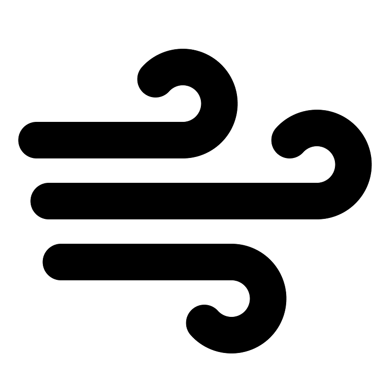 Wind icon. Free download transparent .PNG | Creazilla