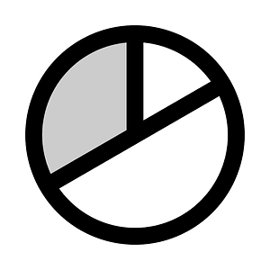 Chart-pie icon. Free download transparent .PNG | Creazilla