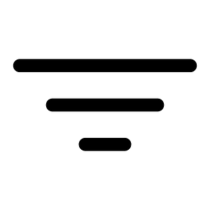 Funnel-simple icon. Free download transparent .PNG | Creazilla