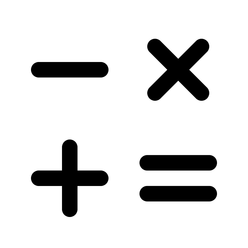 Math-operations icon. Free download transparent .PNG | Creazilla