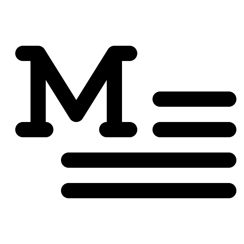 Medium-logo icon. Free download transparent .PNG | Creazilla