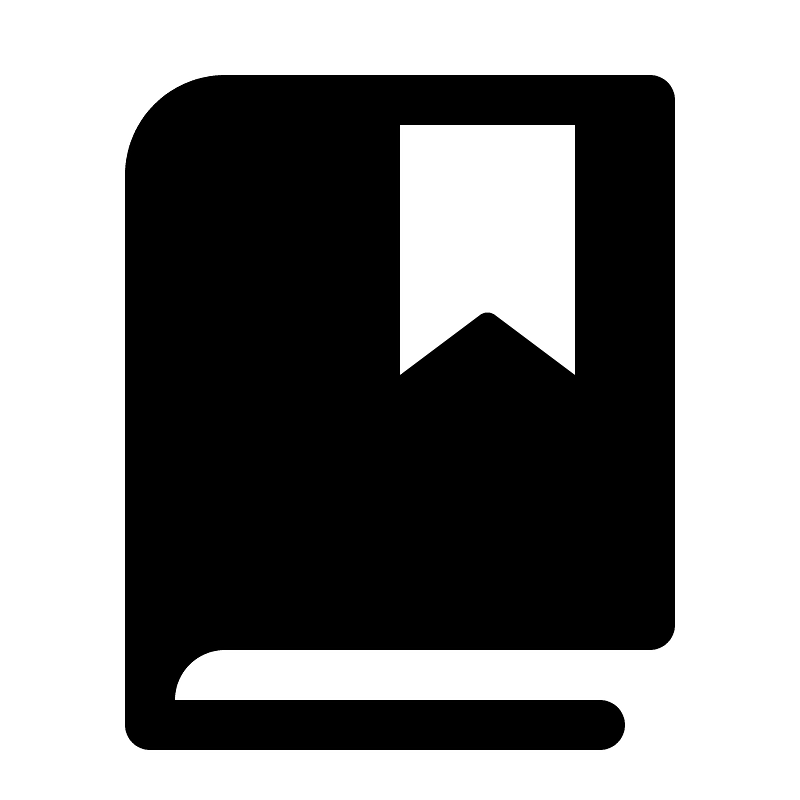 Book-bookmark icon. Free download transparent .PNG | Creazilla