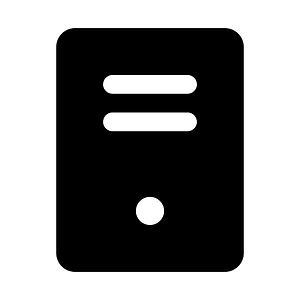 Computer-tower icon. Free download transparent .PNG | Creazilla