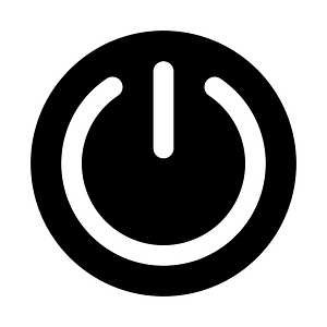 Power icon. Free download transparent .PNG | Creazilla