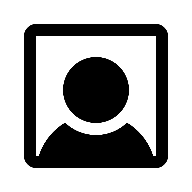 User-square icon. Free download transparent .PNG | Creazilla