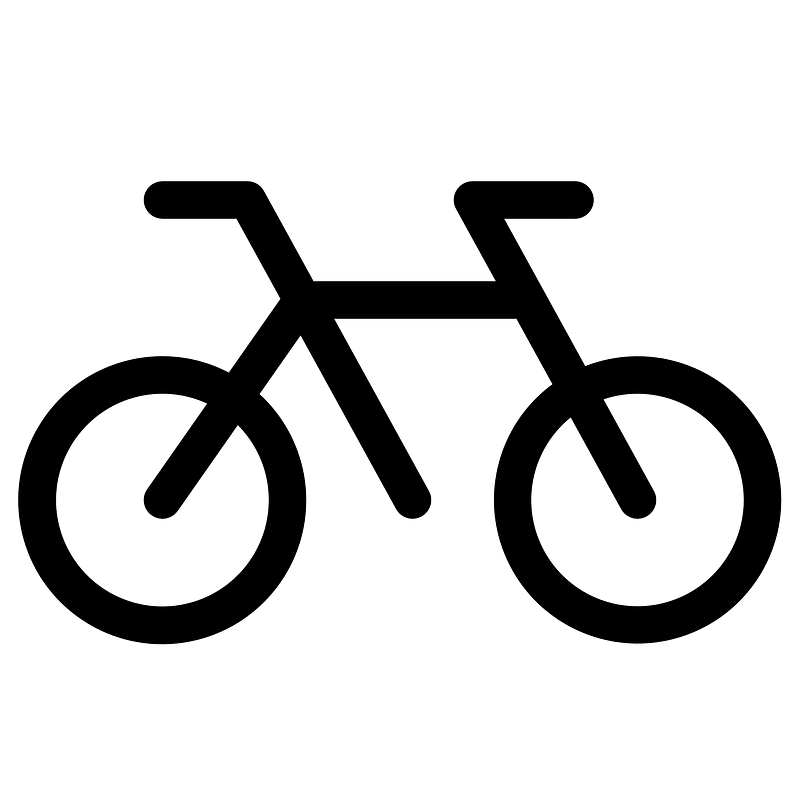 Bicycle icon. Free download transparent .PNG | Creazilla