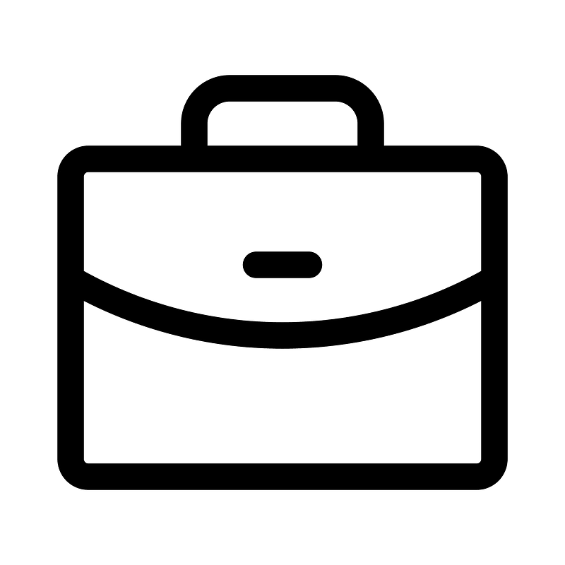 Briefcase icon. Free download transparent .PNG | Creazilla