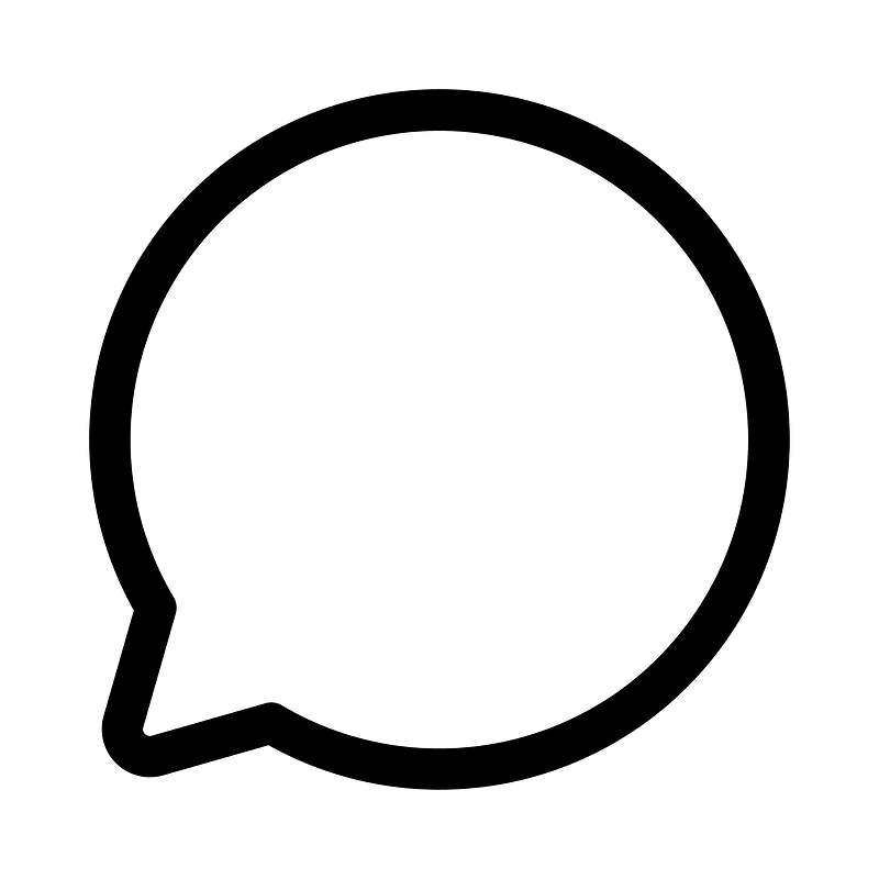 Chat-circle icon. Free download transparent .PNG | Creazilla