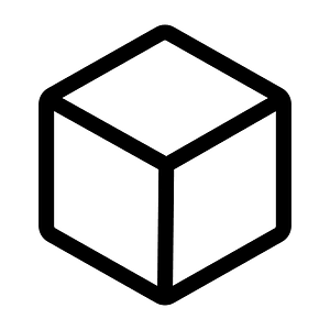Cube icon. Free download transparent .PNG | Creazilla