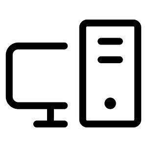 Desktop icon. Free download transparent .PNG | Creazilla