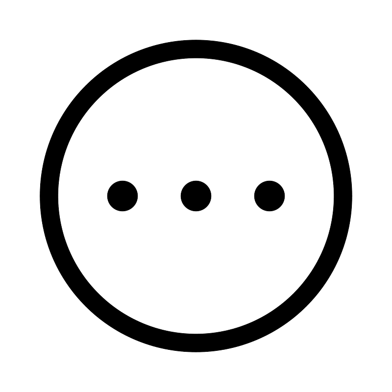 Dots-three-circle icon. Free download transparent .PNG | Creazilla