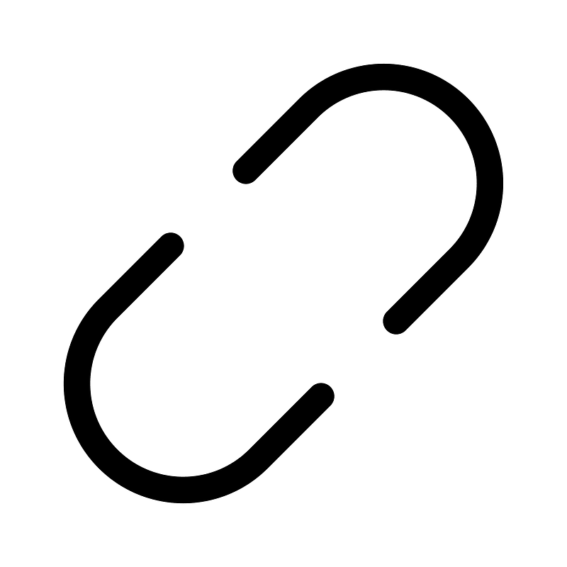 Link-simple-break icon. Free download transparent .PNG | Creazilla