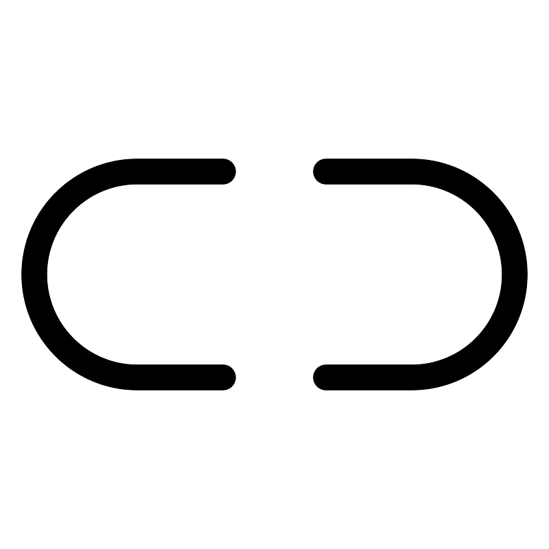 Link-simple-horizontal-break icon. Free download transparent .PNG ...