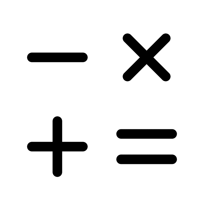 Math-operations icon. Free download transparent .PNG | Creazilla