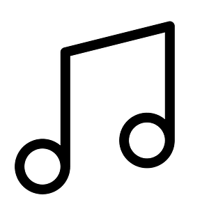 Music-note-simple icon. Free download transparent .PNG | Creazilla