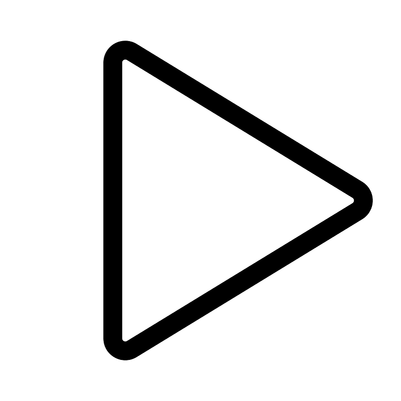 Play icon. Free download transparent .PNG | Creazilla