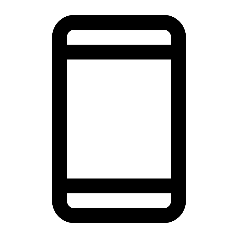 Device-mobile icon. Free download transparent .PNG | Creazilla