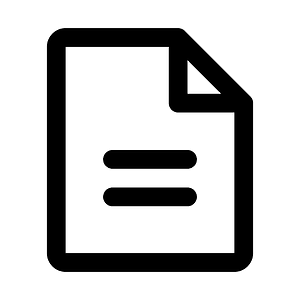 File-text icon. Free download transparent .PNG | Creazilla