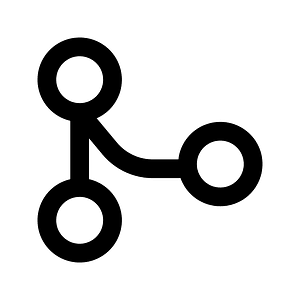 Git-merge icon. Free download transparent .PNG | Creazilla