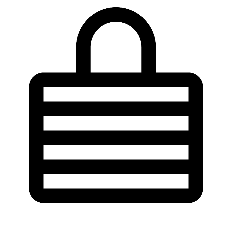 Lock-laminated icon. Free download transparent .PNG | Creazilla