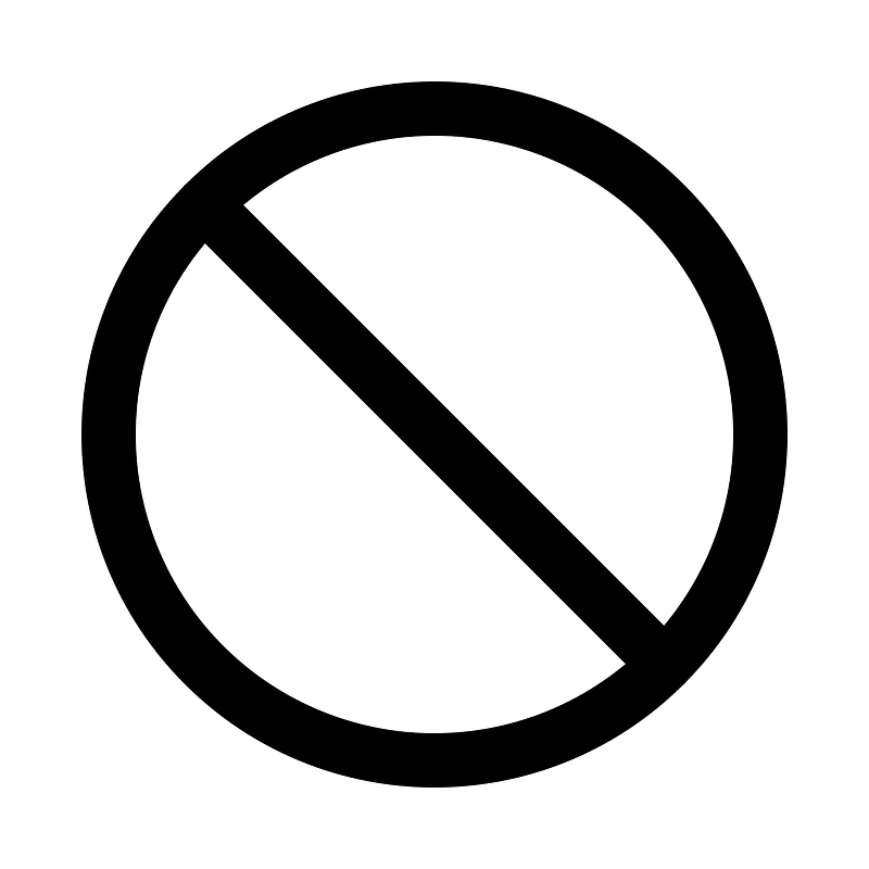 Prohibit icon. Free download transparent .PNG | Creazilla