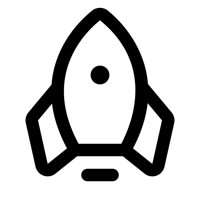 Rocket icon. Free download transparent .PNG | Creazilla