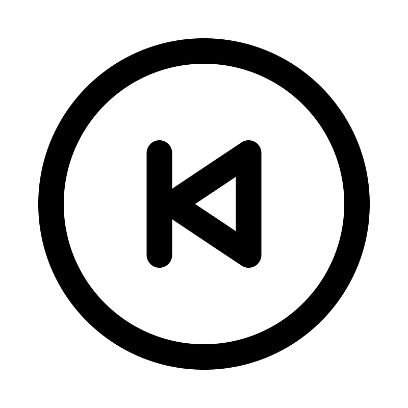 Skip-back-circle icon. Free download transparent .PNG | Creazilla