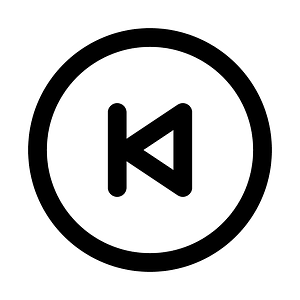 Skip-back-circle icon. Free download transparent .PNG | Creazilla