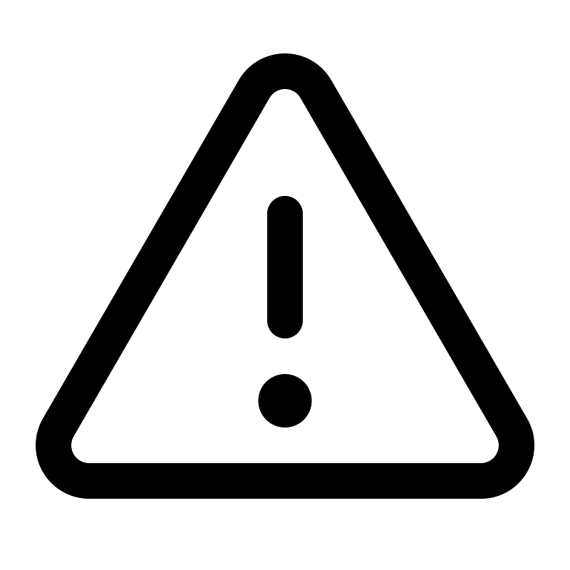 Warning icon. Free download transparent .PNG | Creazilla