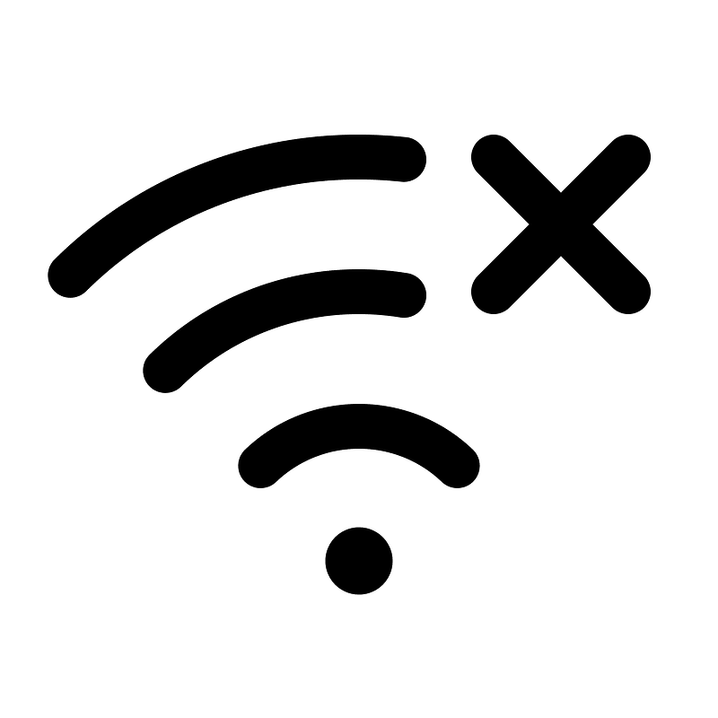 Wifi-x icon. Free download transparent .PNG | Creazilla