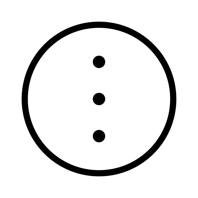 Dots-three-circle-vertical icon. Free download transparent .PNG | Creazilla