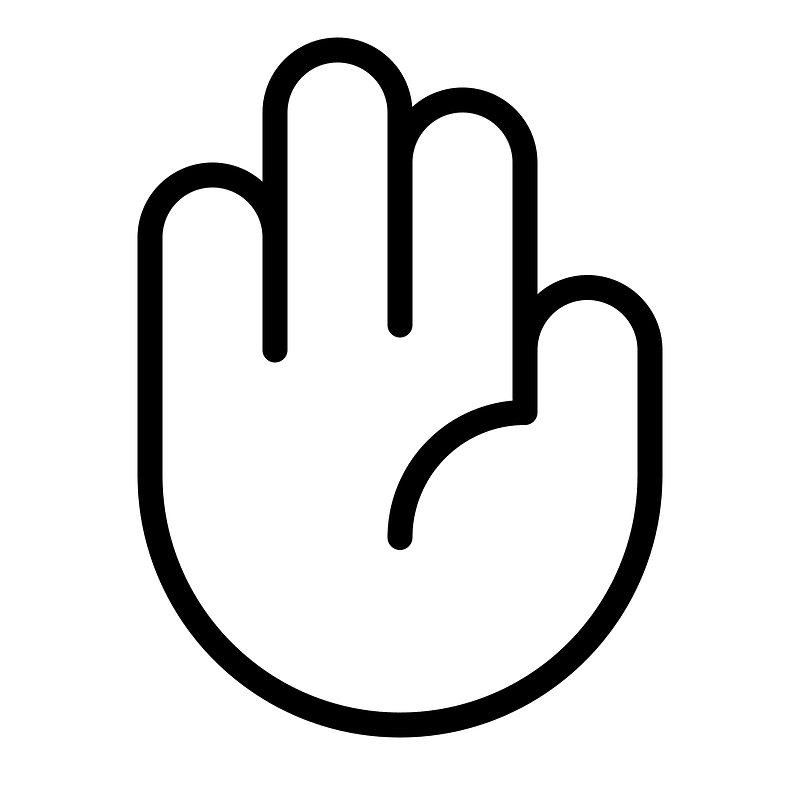 Hand-palm icon. Free download transparent .PNG | Creazilla