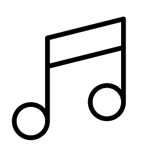 Music-note-simple icon. Free download transparent .PNG | Creazilla