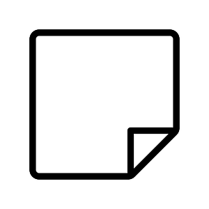 Note-blank icon. Free download transparent .PNG | Creazilla