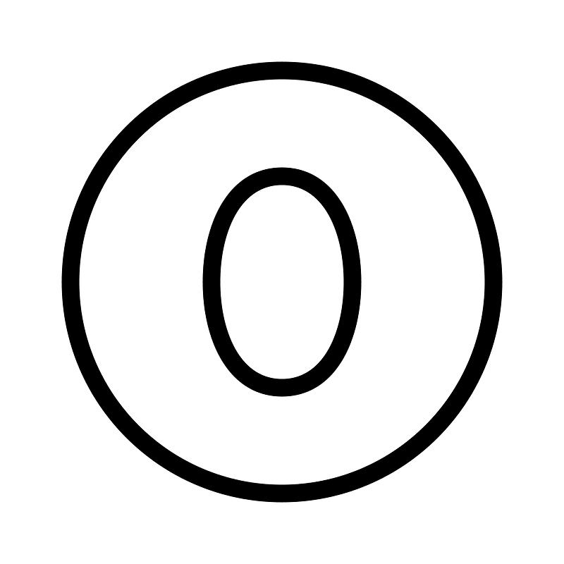 Number-circle-zero - Free vector icons on creazilla.com