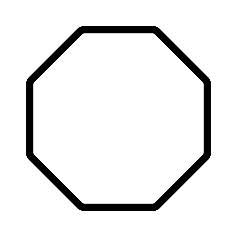 Octagon icon. Free download transparent .PNG | Creazilla