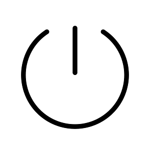 Power icon. Free download transparent .PNG | Creazilla