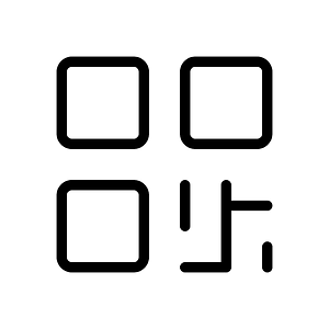 Qr code icon. Free download transparent .PNG | Creazilla