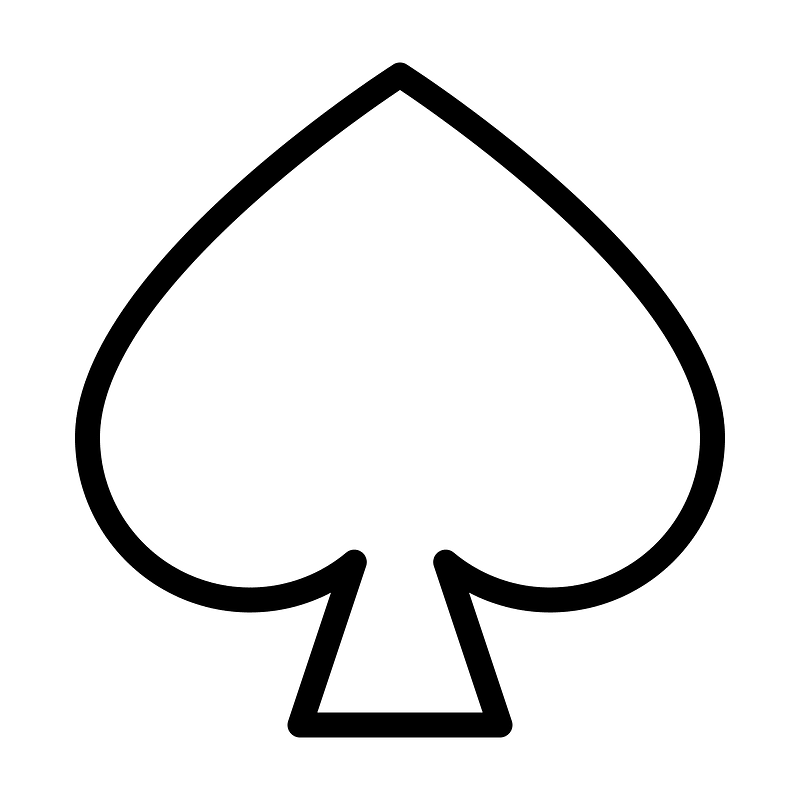 Spade icon. Free download transparent .PNG | Creazilla