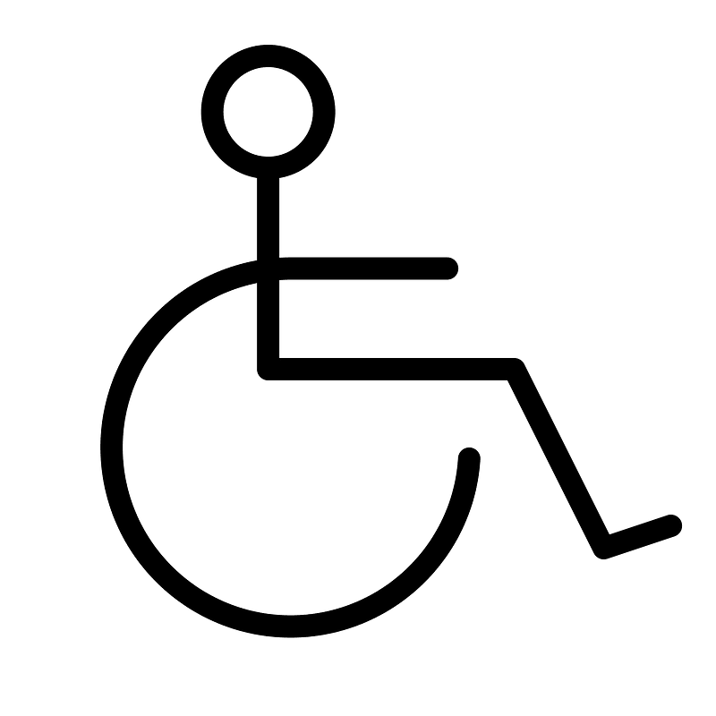 Wheelchair icon. Free download transparent .PNG | Creazilla