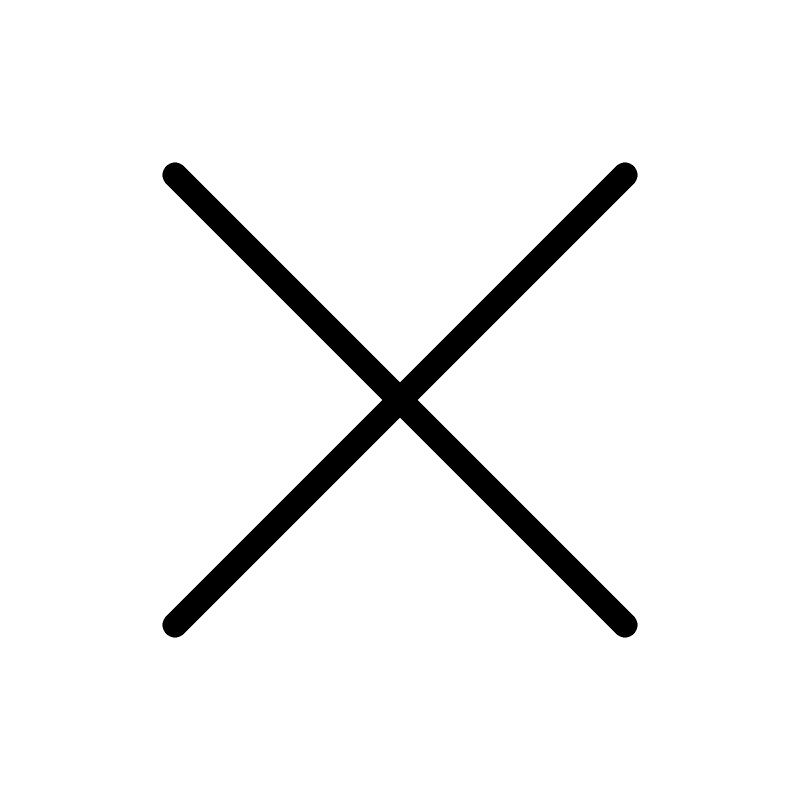 X Icon Free Download Transparent PNG Creazilla