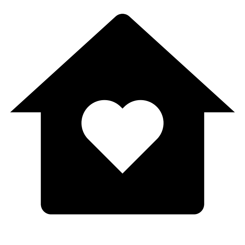 Home-heart - Free vector icons on creazilla.com