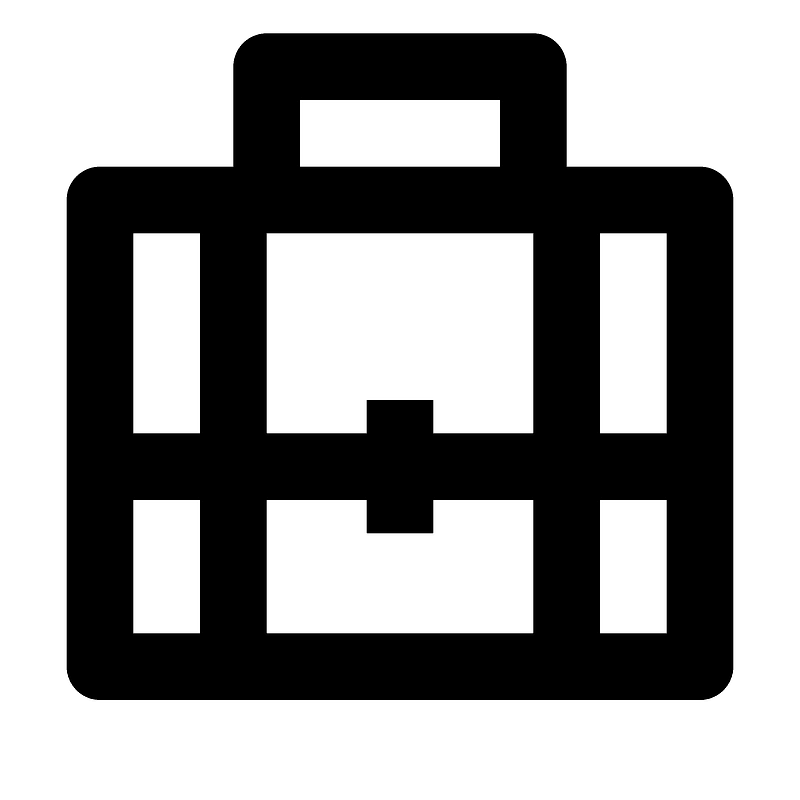 Briefcase icon. Free download transparent .PNG | Creazilla