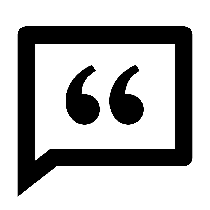 Chat-quote icon. Free download transparent .PNG | Creazilla