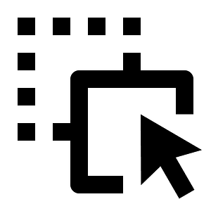 Drag-drop icon. Free download transparent .PNG | Creazilla