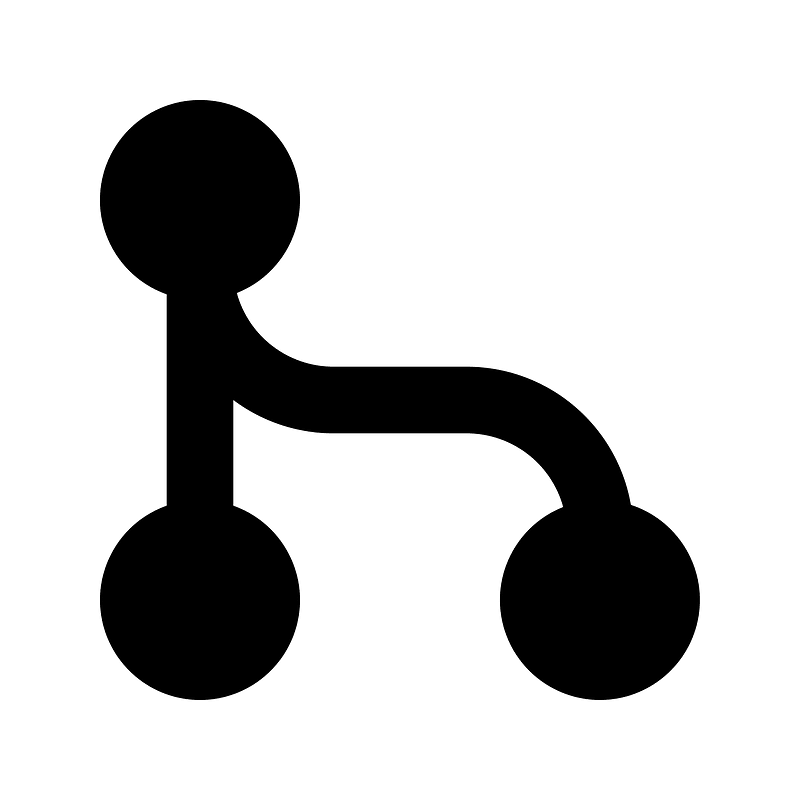 Git-merge icon. Free download transparent .PNG | Creazilla