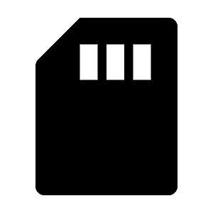 Sd-card icon. Free download transparent .PNG | Creazilla